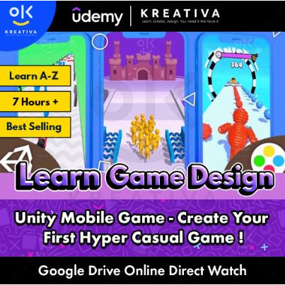 Learn Game Design With Unity - Video Course - Unity Mobile Game - Create Your First Hyper Casual ...