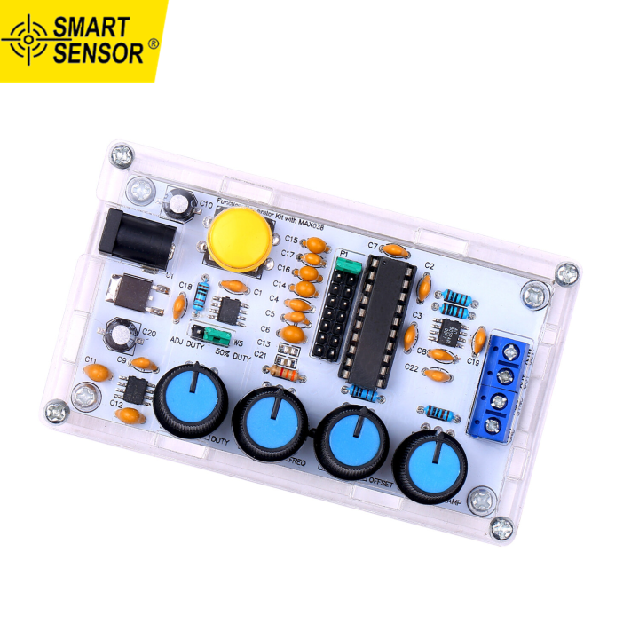 Smart Sensor MAX038 Signal Generator DIY Kit 1Hz~20MHz Function ... Smart Sensor MAX038 Signal Generator DIY Kit 1Hz~20MHz Function ...