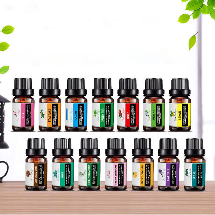 10ml Natural Fragrance Oil Aroma Scent Air Humidifier Water Soluble ...