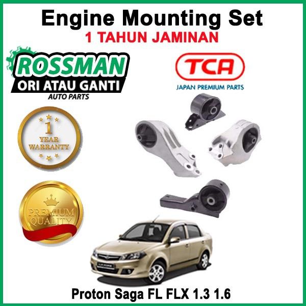 Proton Saga FLX 1.3 1.6 TCA Engine Mounting Set 1 Year Warranty | Lazada