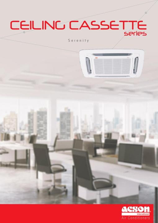 ACSON 1.5HP INVERTER CEILING CASSETTE A5CKY E SERIES A5CKY15C & A5LCY15D R410A | Lazada