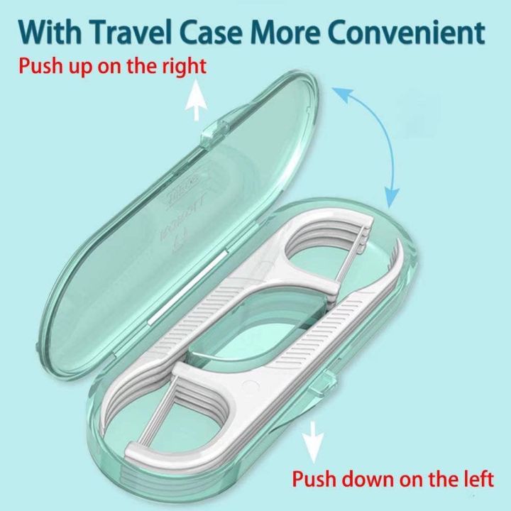 KV-10pcs/box Disposable Dental Floss ，portable travel size oral dental ...