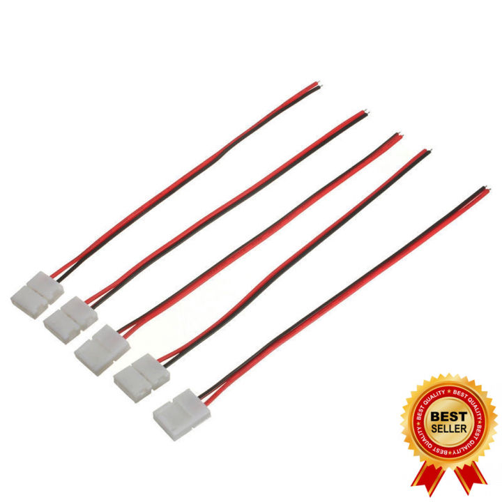 READY STOCK Flexible Led Wire Strip Light Connector 8MM 10MM 12V Single ...