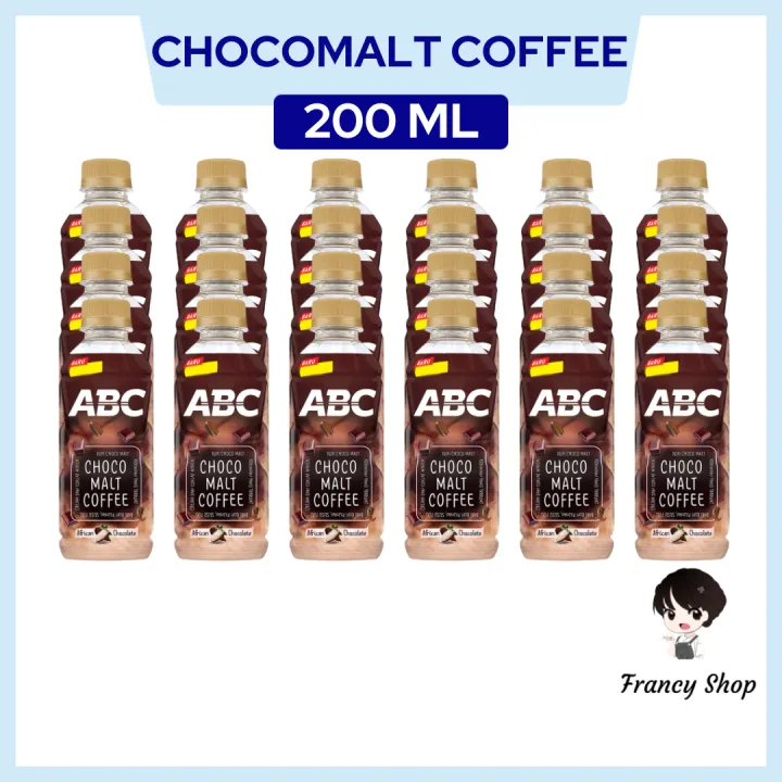 Paket Murah 1 Dus Kopi ABC Choco Malt Coffee 200 ml x24 Pcs | Lazada ...