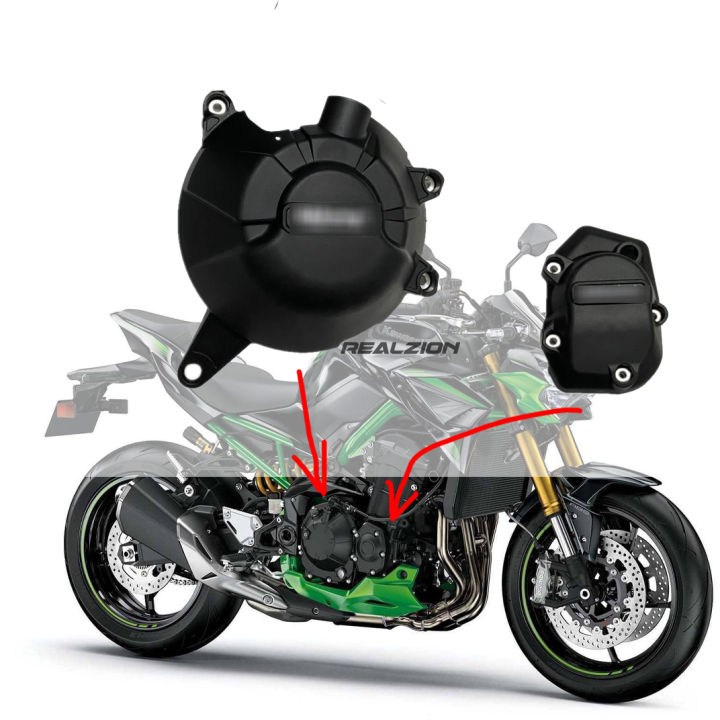 REYGEAK Z 900 Engine Cover Frame slider For Kawasaki Z900 2022 to 2017 ...