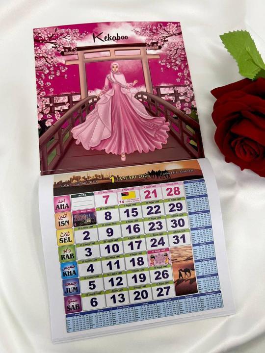 KALENDAR MINI 2024 Design by Kekaboo Limited Edition | Lazada