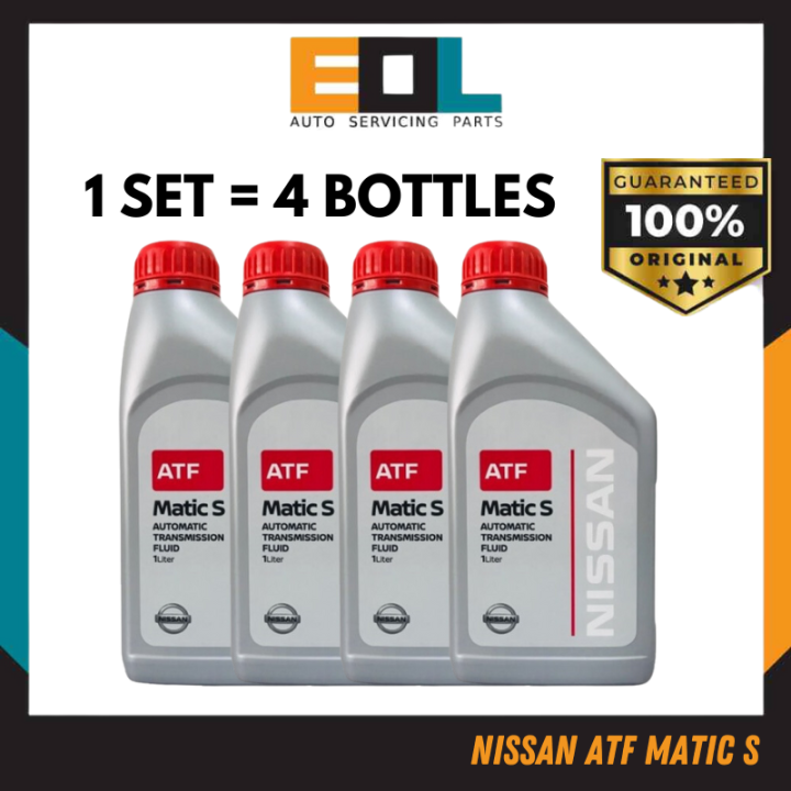 (100% ORIGINAL) Nissan ATF Matic S Matic-S Automatic Transmission Fluid ...