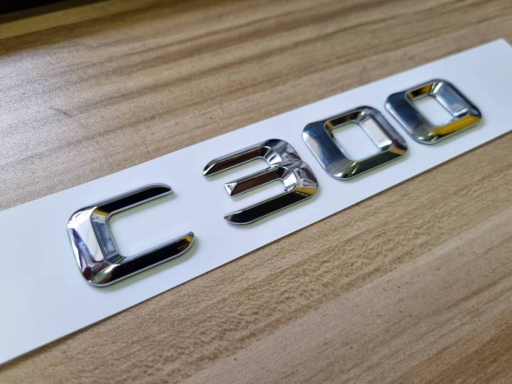 โลโก้รุ่น ซีคลาส เบนซ์ Mercedes Benz *C300* C class BlueTEC HYBRID AMG ...