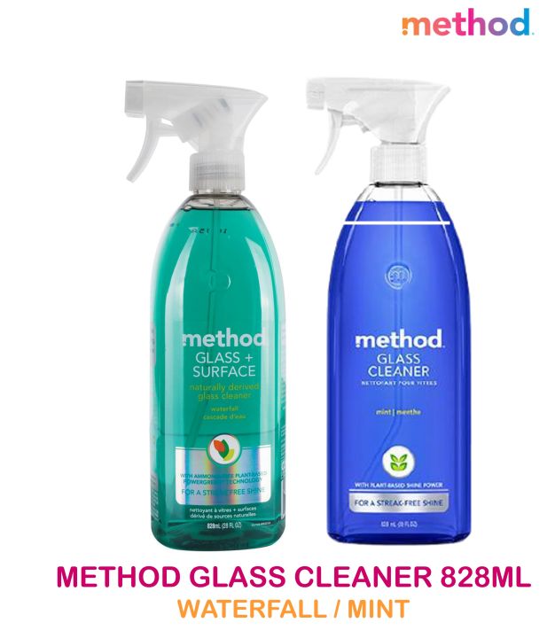 METHOD GLASS CLEANER 828 ML I NATURALLY DERIVED | Lazada