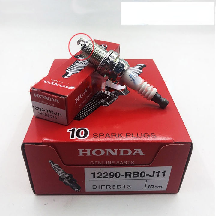 12290-RB0-J11 DIFR6D13 NGK 4 Chiếc Bugi Iridium Kép Cho Honda Jazz ...