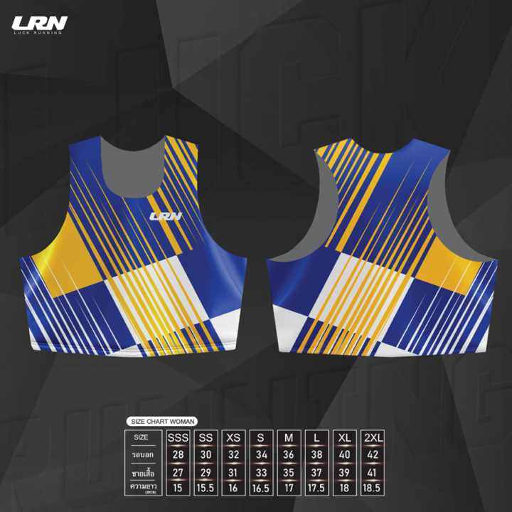 เสื้อกล้าม Crop woman ผ้า Air Flow Plus สำหรับวิ่งมาราธอน (AP07-04 ...