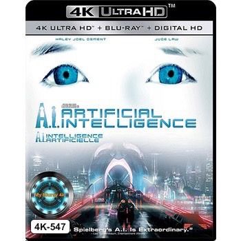 4K UHD หนัง A.I. Artificial Intelligence จักรกลอัจฉริยะ | Lazada.co.th
