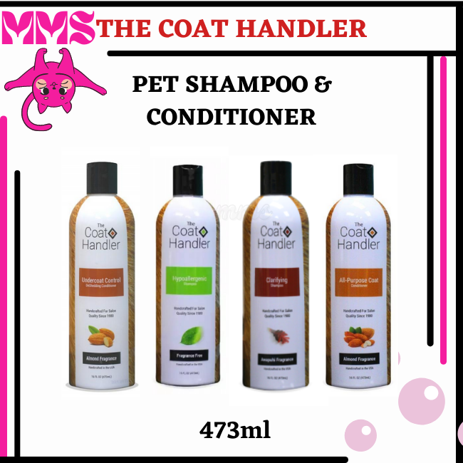The Coat Handler Pet Shampoo & Conditioner For Cats & Dogs (Clarifying ...