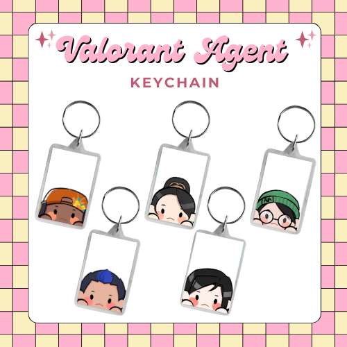 Valorant Agent Peeking Keychain | Lazada PH