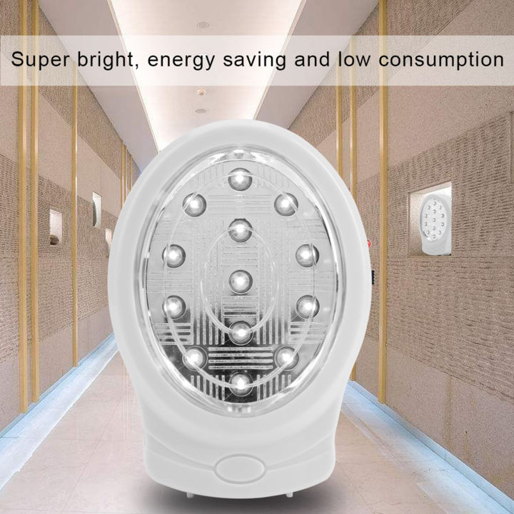Emergency LED Light, Automatic Power Failure Outage Lamp Outdoor ...