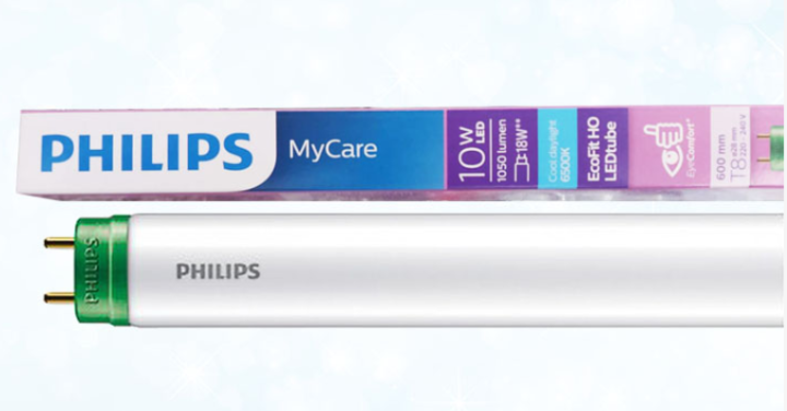 PHILIPS หลอดไฟEcofit LED Tube 20W หลอดนีออนอีโคฟิตT8 8W 10W(หลอดสั้น 60CM) 18W 20W (หลอดยาว ...
