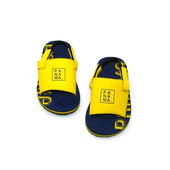 PANAMA Sandal Jepit Baby BBO01 - Navy Yellow | Lazada Indonesia