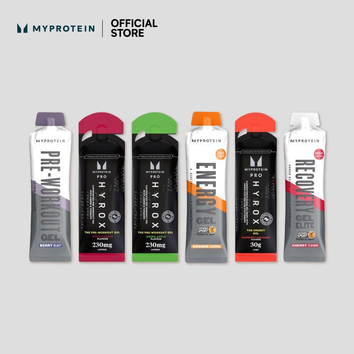 Mix & Match MyProtein Energy/ Pre-Workout/ Recovery Gel (HYROX Edition) | Lazada Singapore