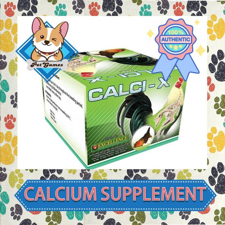 CALCI-X Calcium Supplement for GAMEFOWL - 50 Tablets | Lazada PH