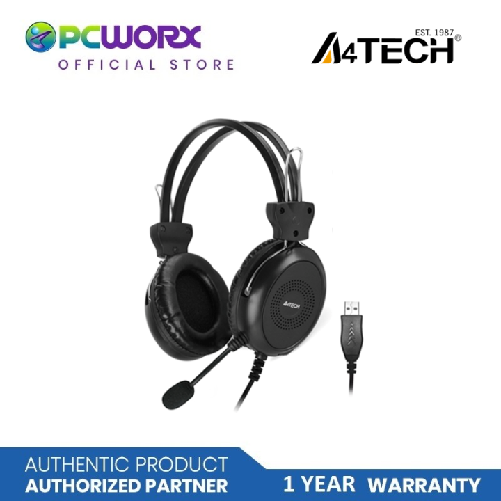 A4tech HU-30 Stereo USB Headset | ComfortFit Stereo USB Headset ...