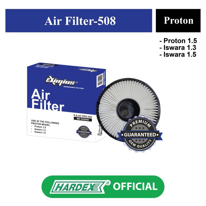 HARDEX Eximius Air Filter - 508 - Proton 1.5 & Iswara 1.3 & Iswara 1.5 ...