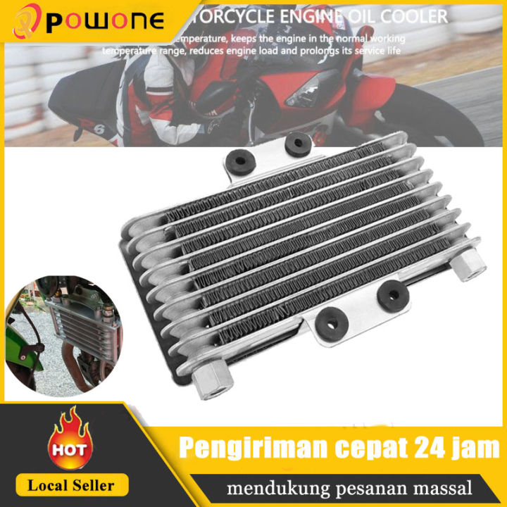 Upgrade 125Ml oil cooler Sepeda Motor Mesin Pendingin Minyak Pendingin ...