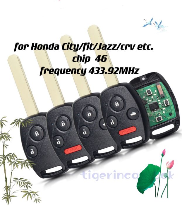 HONDA remote control key(frequency 434 MHz;ignition chip 46) for ...
