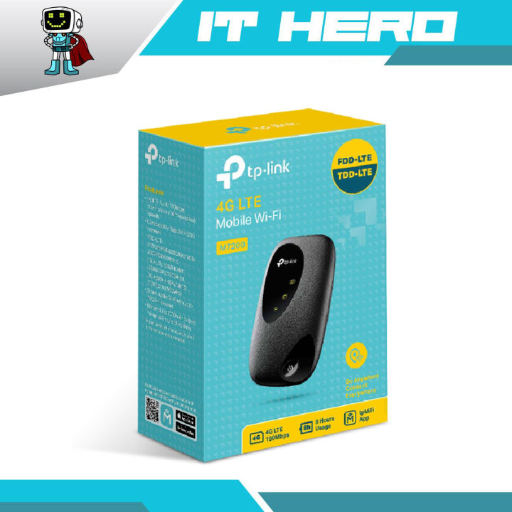 Tp-Link M7200 4G LTE Mobile Wi-Fi | Lazada PH