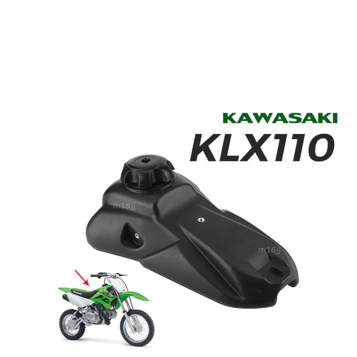 ถังน้ำมัน รถวิบาก Kawasaki KLX 110 สีดำ สำหรับแปลงใส่ได้ทุกรุ่น วิบาก ...