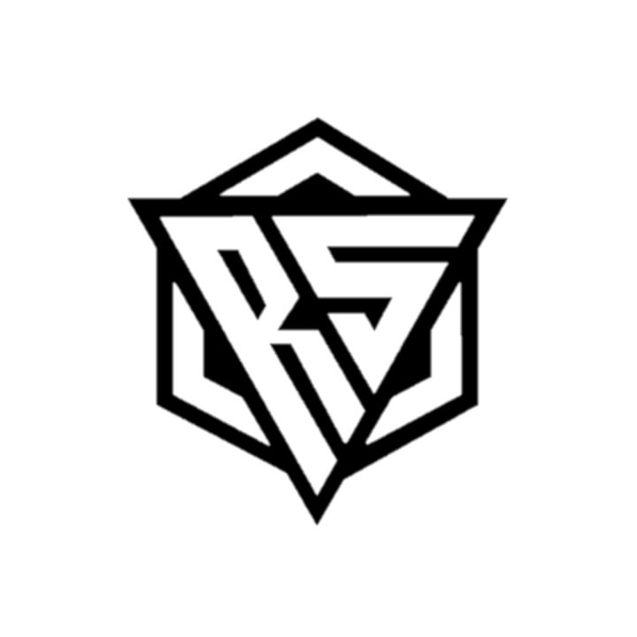 Stiker RS logo keren variasi motor helm viral terlaris reflektive 3d ...