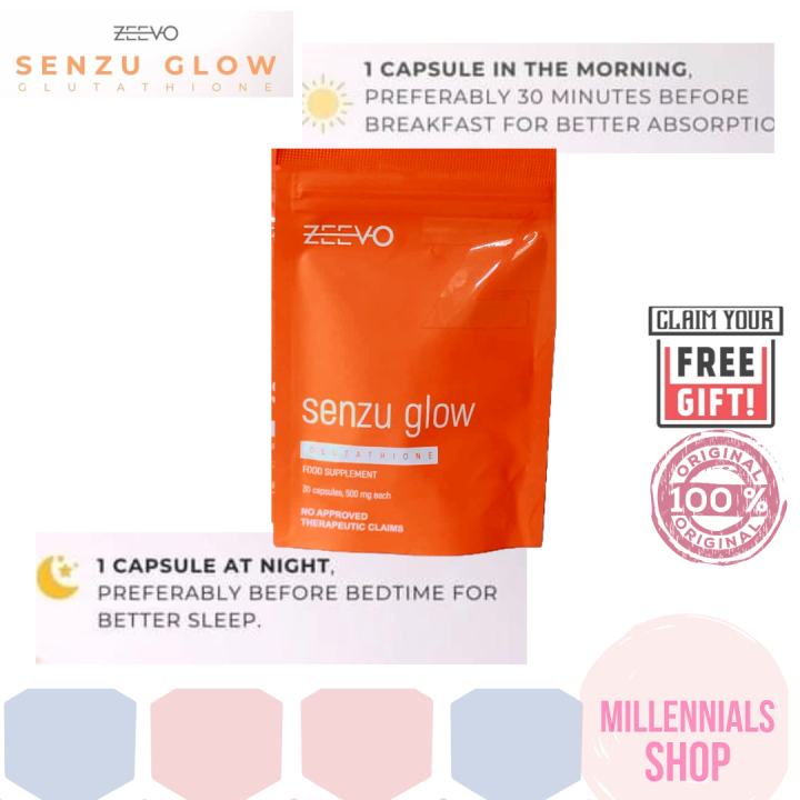 Zeevo Senzu Glow Glutathione Original | Lazada PH
