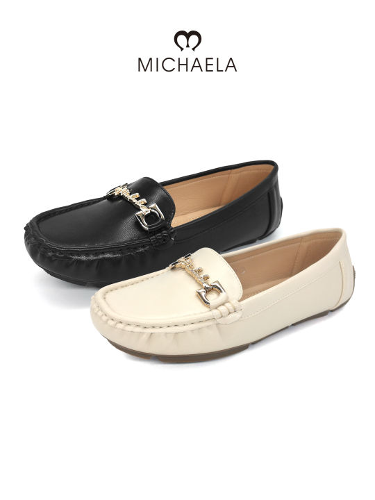 MICHAELA Square Toe Loafer Shoes for Women Elegant Comfortable for Work ...