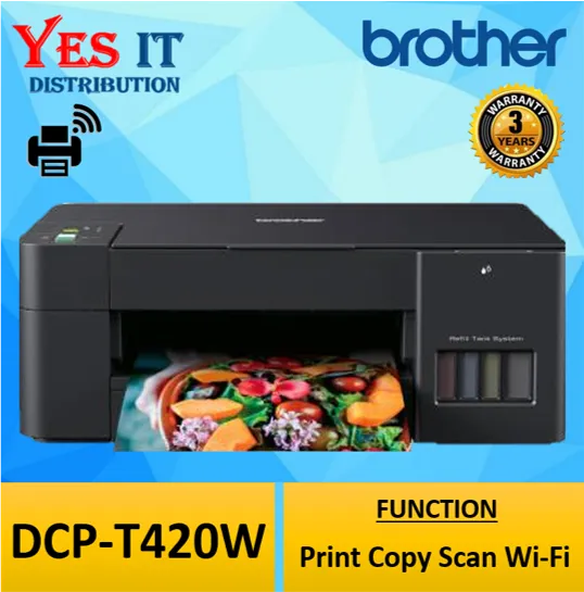 Brother DCP-T420W / DCP-T430W Multi-function Inkjet Colour Hi-Speed USB ...