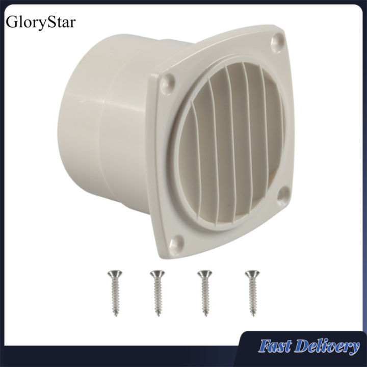 GloryStar RV Camper Air Louver Ceiling Exhaust Vent Ducting Round Vent ...