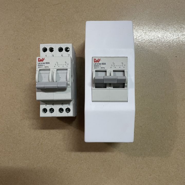 Aptomat đảo chiều Cầu dao đảo chiều 2 nguồn điện chịu tải cao 63A | Lazada.vn