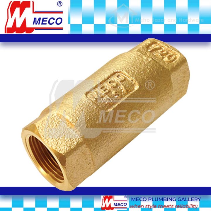 Meco Check Valve #720-1/2" to 1" | Lazada PH