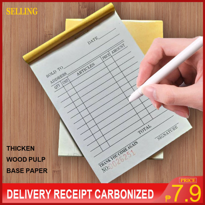 Receipt for business Delivery Receipt carbonized reciepts paper 2 copy ...