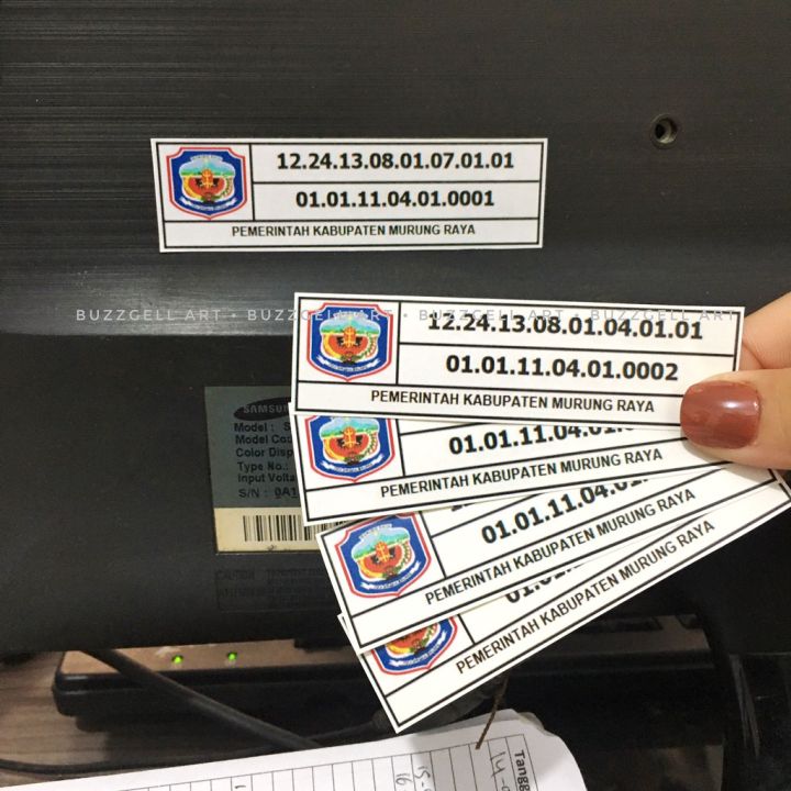 Sticker Label Inventaris Barang | Lazada Indonesia