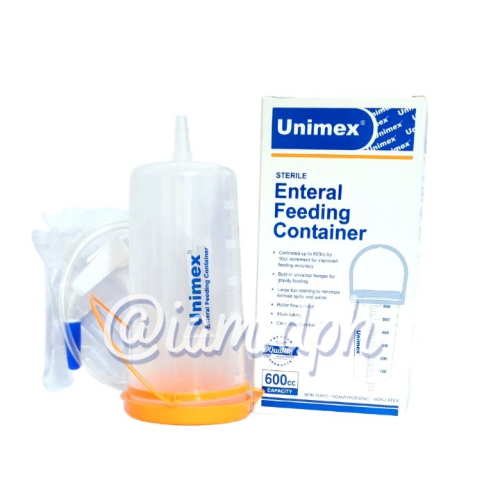 COD UNIMEX Enteral Feeding Tube Container 600cc Sterile | Lazada PH