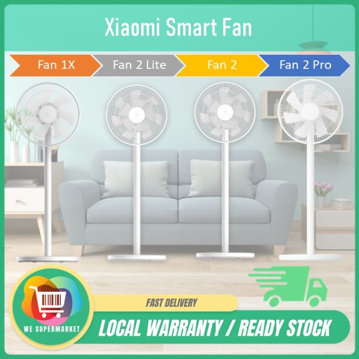 Xiaomi Smart Fan 1X / 2 Lite / 2 / 2 Pro Portable DC Inverter APP ...