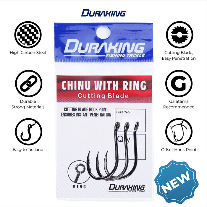 Duraking Chinu Hook CB Ring, Ukuran 6 | Lazada Indonesia