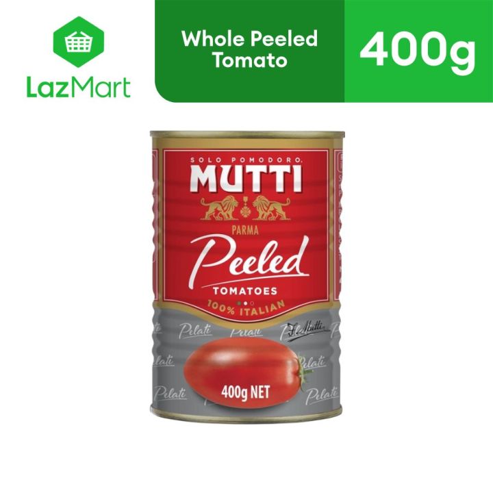 Mutti Whole Peeled Tomato 400g | Lazada PH