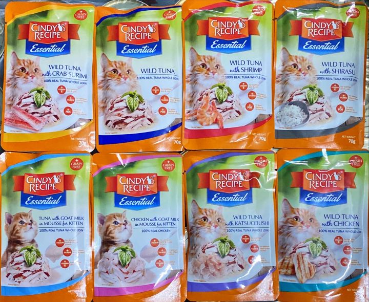 Cindy's Recipe Essential 70g Cat Wet Food | Lazada PH