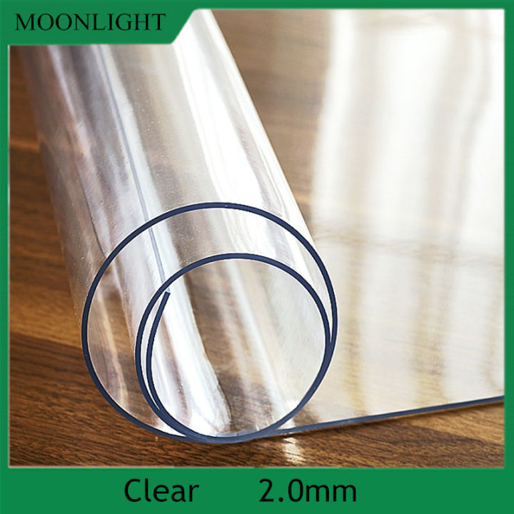 [2mm Thickness] New Upgrade Tasteless Clear Table Mat Protector PVC ...