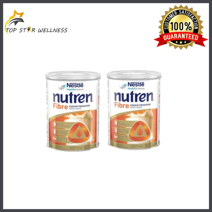 Nestle Nutren Fibre Complete Nutrition 800g X 2 Tins (TWIN) | Lazada