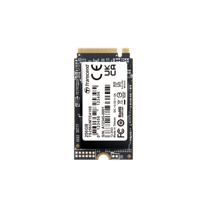 Transcend MTE410S NVMe PCIe Gen4 x4 M.2 2242 Internal Solid State Drive (SSD) 3D TLC NAND ...