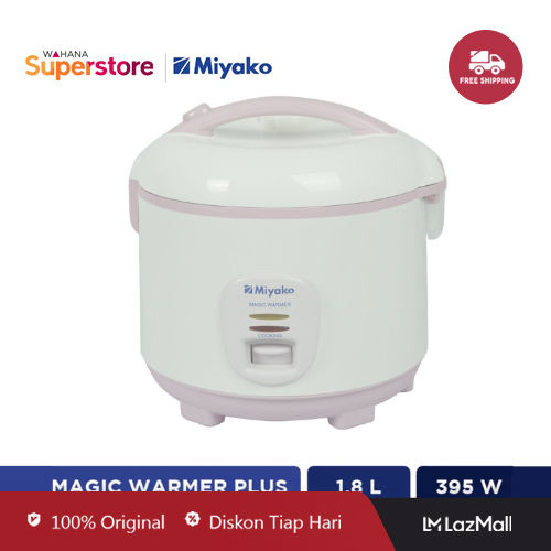 Miyako Rice Cooker Magic Warmer Plus 1.8 Liter - MCM509 TS | MCM-509 TS ...