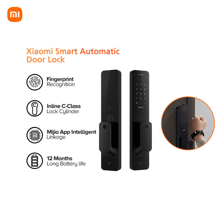 Xiaomi Mijia Automatic Smart Door Lock Biometric Fingerprint Security ...