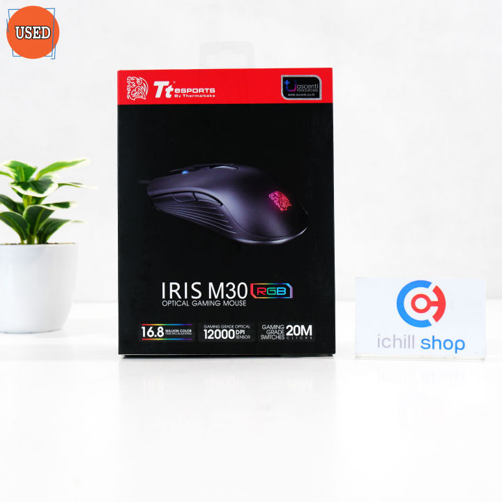 MOUSE (เมาส์) THERMALTAKE TT ESPORTS IRIS M30 RGB P13322 | Lazada.co.th