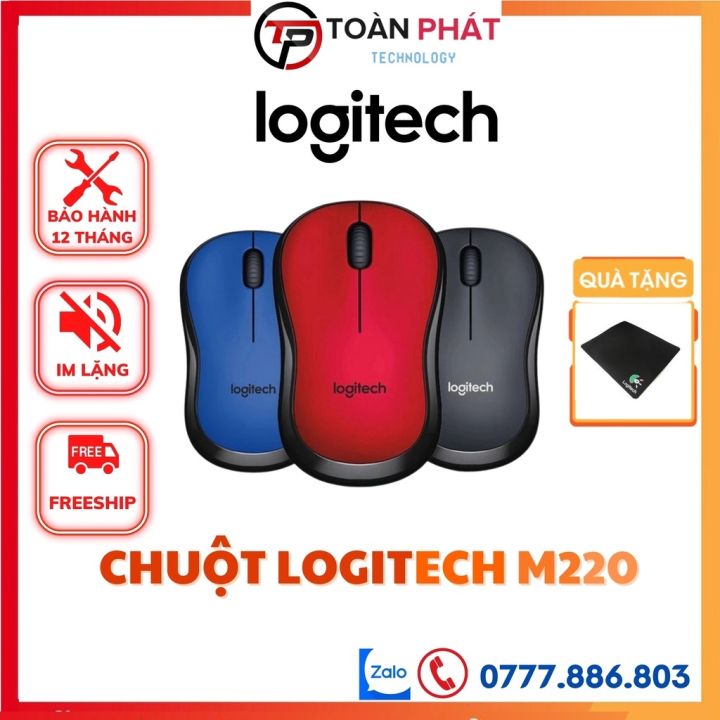 Chuột máy tính không dây Logitech M220 Chính hãng - Chuột không dây giá ...
